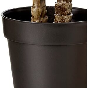 Amazon Basics Artificial Yucca Plant with Plastic Nursery Pot, 40-Inch