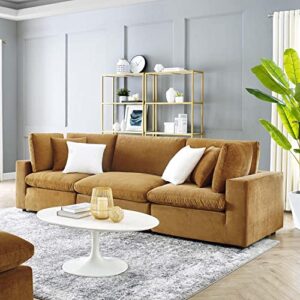 Modway Commix Sofas1 Sofas, Cognac