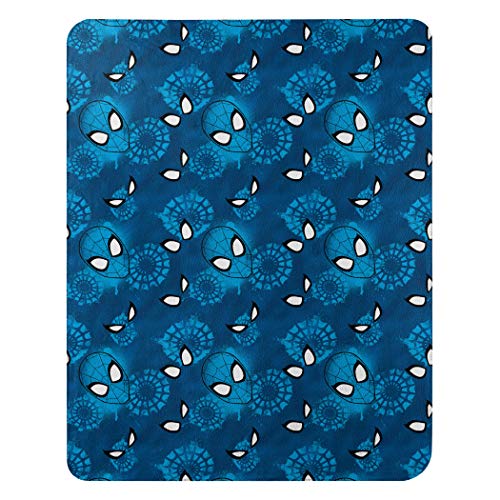 The Northwest Group Marvel Spider Man Jump Swing Spidey Character Pillow and Fleece Throw Blanket Set, 40" x 50"