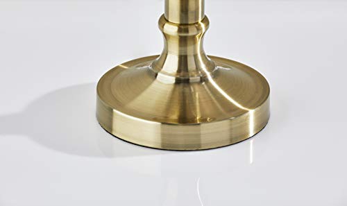 Adesso Home SL1165-21 Transitional Table Lamp from Barton Collection in Brass-Antique Finish, 15.00 inches, Bronze