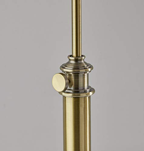 Adesso Home SL1165-21 Transitional Table Lamp from Barton Collection in Brass-Antique Finish, 15.00 inches, Bronze