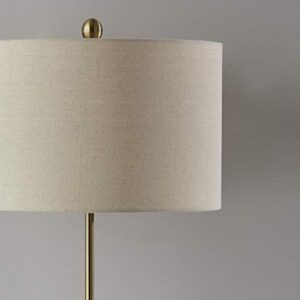 Adesso Home SL1165-21 Transitional Table Lamp from Barton Collection in Brass-Antique Finish, 15.00 inches, Bronze