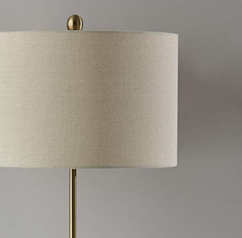 Adesso Home SL1165-21 Transitional Table Lamp from Barton Collection in Brass-Antique Finish, 15.00 inches, Bronze