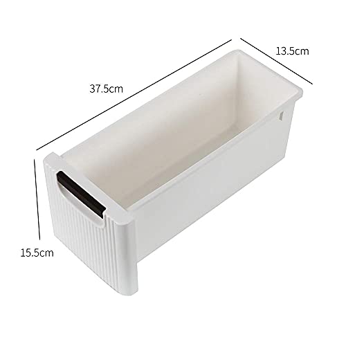 Storage Drawer Rolling Cart Organizer and Storage,Plastic Unit on Wheels Narrow Slim Bathroom Storage Cabinet Organizer (3-Tiers)