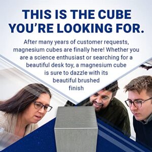 4" Magnesium Cube - Biggest Size