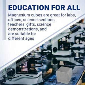 4" Magnesium Cube - Biggest Size