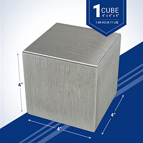 4" Magnesium Cube - Biggest Size