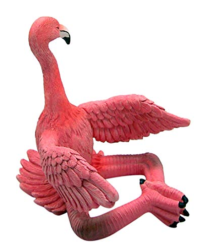 Pink Flamingo Wine Bottle Holder, Tabletop Decoration, 6 Inches