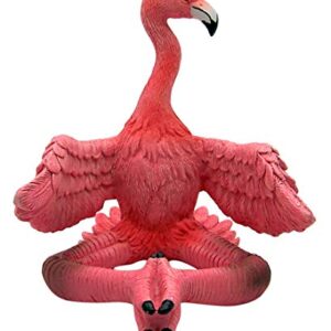 Pink Flamingo Wine Bottle Holder, Tabletop Decoration, 6 Inches