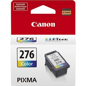 canon cl-276 color ink cartridge, compatible to pixma ts3520, ts3522 and tr4720 printers