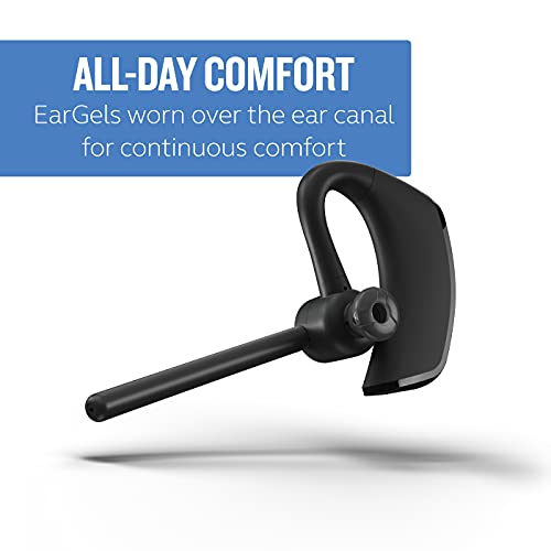 BlueParrott M300-XT Noise Cancelling Hands-free Mono Bluetooth Headset for Mobile Phones with up to 14 Hours of Talk Time for On-The-Go Mobile Professionals & Drivers