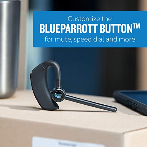 BlueParrott M300-XT Noise Cancelling Hands-free Mono Bluetooth Headset for Mobile Phones with up to 14 Hours of Talk Time for On-The-Go Mobile Professionals & Drivers