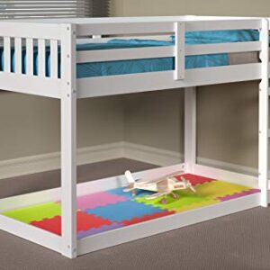 Woodcrest Jacob Bunk, Twin/Twin, White