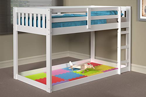 Woodcrest Jacob Bunk, Twin/Twin, White