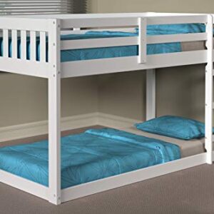 Woodcrest Jacob Bunk, Twin/Twin, White