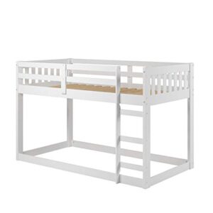 Woodcrest Jacob Bunk, Twin/Twin, White