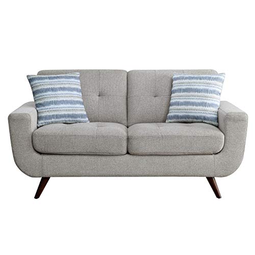 Lexicon Fairmont Living Room Loveseat, Gray