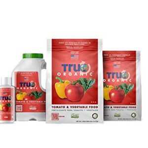 TRUE Organic - Liquid Tomato & Vegetable Food 16oz - CDFA, OMRI, for Organic Gardening