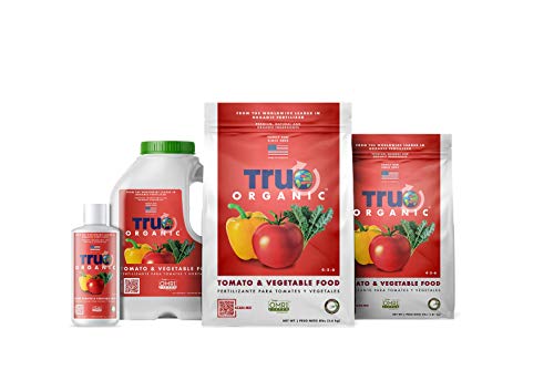 TRUE Organic - Liquid Tomato & Vegetable Food 16oz - CDFA, OMRI, for Organic Gardening