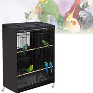 Universal Bird Parrot Cage Cover - Large Good Night Birdcage Protector for Lightproof, Windproof & Keep Warm, Night Accessories Guard