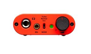 ifi idsd diablo purist portable dac/headphone amplifier - usb/spdif input - 4.4mm balanced output - 4.4mm & 6.3mm headphone jacks