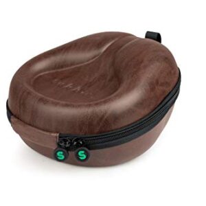 Slappa HardBody Molded Case for Folding & Non-Folding Headphones and Gaming Headsets; Brown (SL-HP-BROWN)