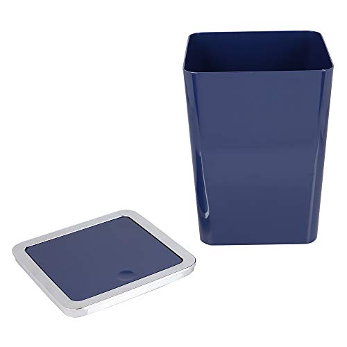 Home Basics WB35005 Waste Bin, 3 Lt, Navy 3 Liter