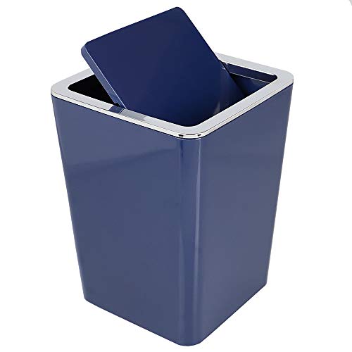 Home Basics WB35005 Waste Bin, 3 Lt, Navy 3 Liter