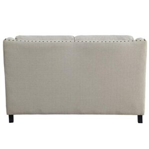 Lexicon Sedalia Living Room Loveseat, Beige