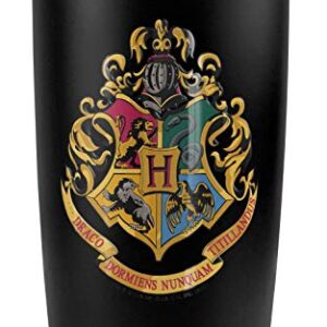 HARRY POTTER/HOGWARTS SCHOOL CREST - Stainless Steel Tumbler 20 oz Coffee Travel Mug/Cup, Vacuum Insulated & Double Wall with Leakproof Sliding Lid | Great for Hot Drinks and Cold Beverages