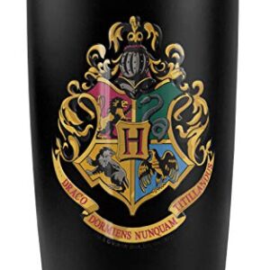 HARRY POTTER/HOGWARTS SCHOOL CREST - Stainless Steel Tumbler 20 oz Coffee Travel Mug/Cup, Vacuum Insulated & Double Wall with Leakproof Sliding Lid | Great for Hot Drinks and Cold Beverages