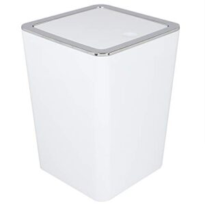 Home Basics WB35015 Waste Bin, 3 Lt, White