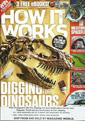 HOW IT WORKS MAGAZINE, DIGGING FOR DINOSAURS * ISSUE, 2020 * ISSUE # 143