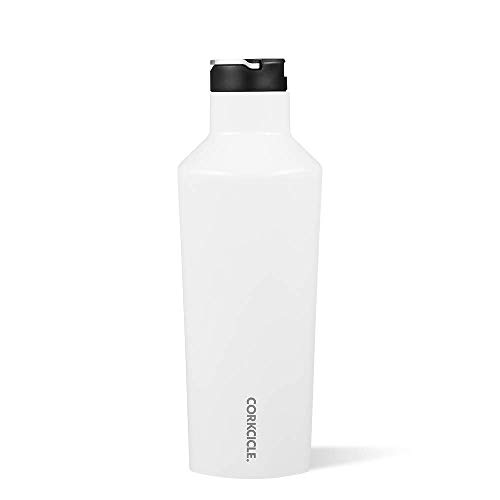 Corkcicle Sport Canteen - 40oz Gloss White