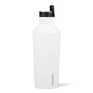 Corkcicle Sport Canteen - 40oz Gloss White