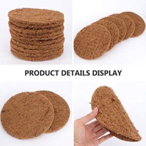 Happyyami 10pcs Bird Nesting Pads Bird Nesting Materials Fiber Substrate Bird Nest Racing Pigeon Breeding Eggs Mat Bird Breeding Supplies