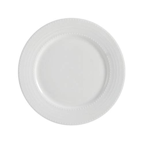 Mikasa Annabele Chip Resistant 40-Piece Dinnerware Set, Service For 8, White