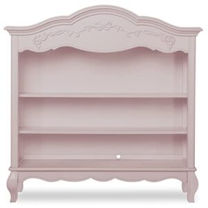 evolur aurora hutch/bookcase in dusty rose