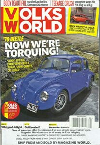 volks world magazine, now we're torquing! april, 2020 printed in uk *