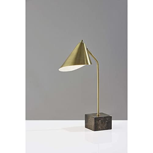 Adesso 4246-21 Hawthorne 20 inch 40.00 watt Antique Brass Desk Lamp Portable Light