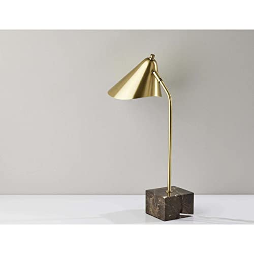 Adesso 4246-21 Hawthorne 20 inch 40.00 watt Antique Brass Desk Lamp Portable Light