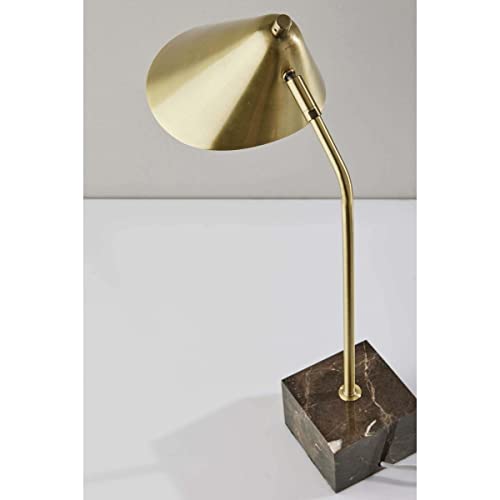 Adesso 4246-21 Hawthorne 20 inch 40.00 watt Antique Brass Desk Lamp Portable Light