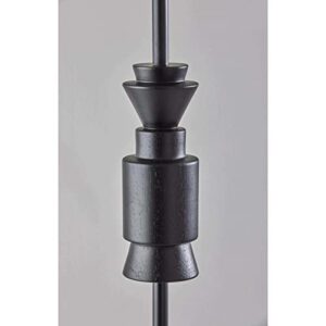 Adesso Elton Floor Lamp Black