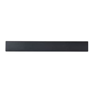 Mikasa Chunky Shelf for Bedroom, Living Room, Bathroom, Kitchen, Nursery with Pole Mount, 24-Inch, Black