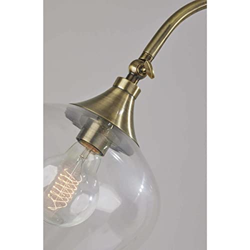 Adesso 3923-21 Bradford 59 inch 40.00 watt Antique Brass Floor Lamp Portable Light