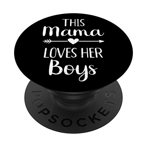 Mom this mama loves her boys PopSockets Swappable PopGrip