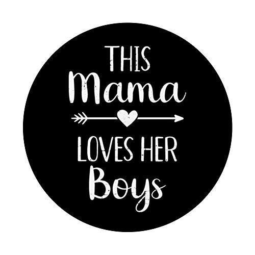 Mom this mama loves her boys PopSockets Swappable PopGrip