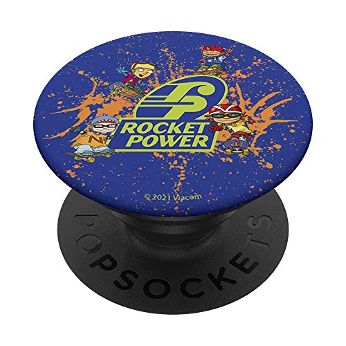 Rocket Power Paint Splatter Logo PopSockets PopGrip: Swappable Grip for Phones & Tablets