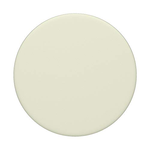 Cream Off-White Minimalist Neutral Matte Solid Color PopSockets PopGrip: Swappable Grip for Phones & Tablets