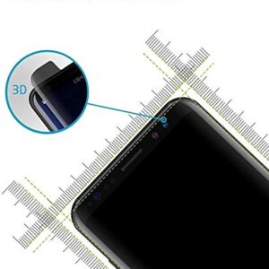 GLBLAUCK [2-Packs] Privacy Screen Protector for Galaxy S21 5G [Not for S21+/Ultra], Anti-Spy Anti-Scratch Easy Installation 9H Hardness Tempered Glass Screen Protectors for Samsung Galaxy S21 (6.2")